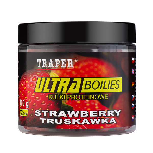 Бойлы TRAPER ULTRA 16мм, 100г, Клубника - купить с доставкой по ...
