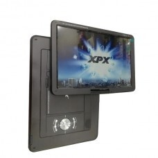 Портативный, складной DVD-плеер с телевизором XPX E-1767L 17 DVB T2 ...