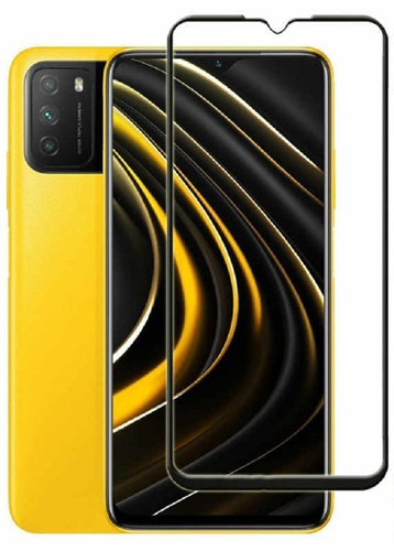Защитное стекло для Poco M3 Full Screen Black купить на OZON по низкой ...
