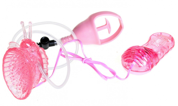 Вибро-помпа для вагины BUTTERFLY CLITORAL PUMP - купить с доставкой по ...