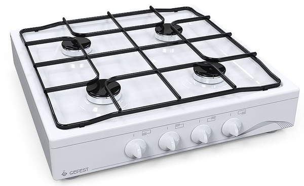 Плита Газовая Gefest ПГ 900-03 белый эмаль (настольная) - купить с доставкой по выгодным ценам в ...