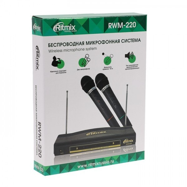 Студийный комплект для звукозаписи для живого вокала Ritmix RWM-220 ...