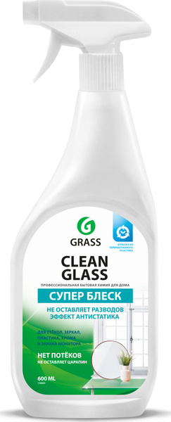 Чистящее средство Грасс "Clean glass", 600 мл - купить с доставкой по ...
