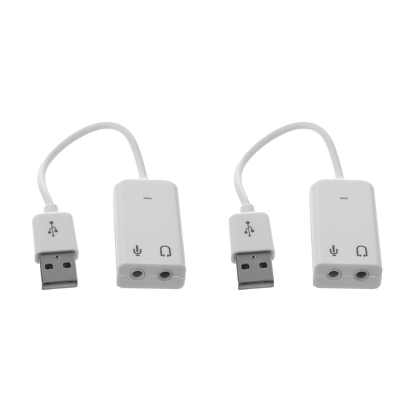 3 5 мм разъем для микрофона и наушников Адаптер звуковой карты Usb 2 0