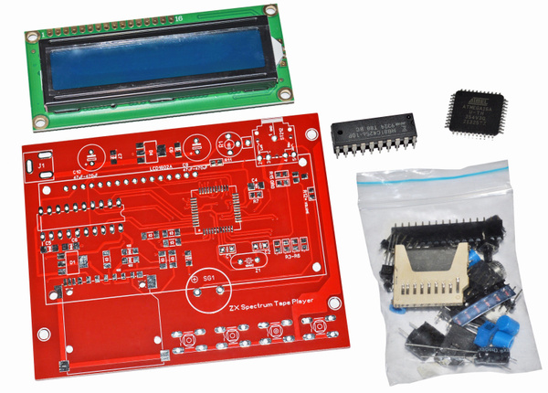 Конструктор для Сборки ZX Эмулятор магнитофона к ZX Spectrum (red) DIY ...