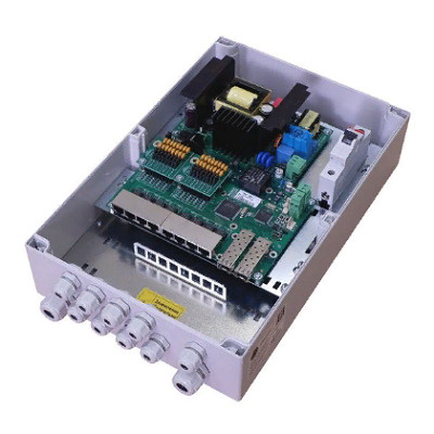 Коммутатор TFortis PSW-2G8F+ - купить по выгодной цене в интернет ...