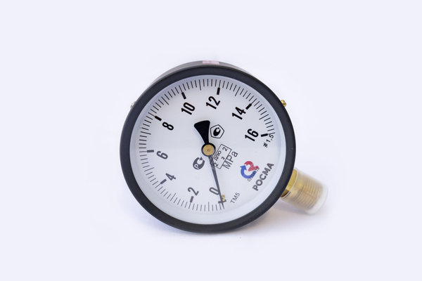 Манометр "РОСМА" ТМ-510Р.00 0-16МПа G1/2, кл.т. 1,5 - купить по ...
