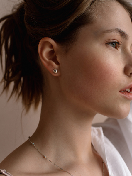 Iva jewellery серебряные серьги Шары - купить с доставкой по выгодным ...