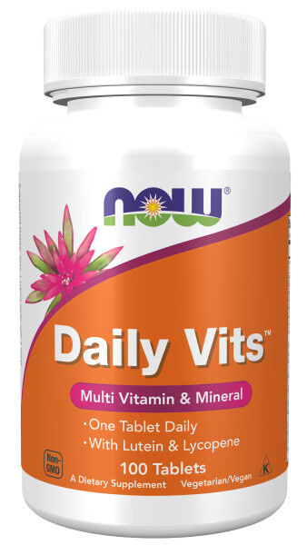 NOW DAILY VITS MULTI Витамины и Минералы для здоровья для мужчин и ...