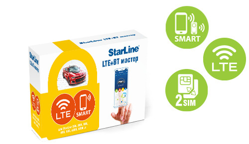 Устройство противоугонное StarLine Мастер-6 - LTE+BT 2SIM купить по выгодной цене в интернет ...