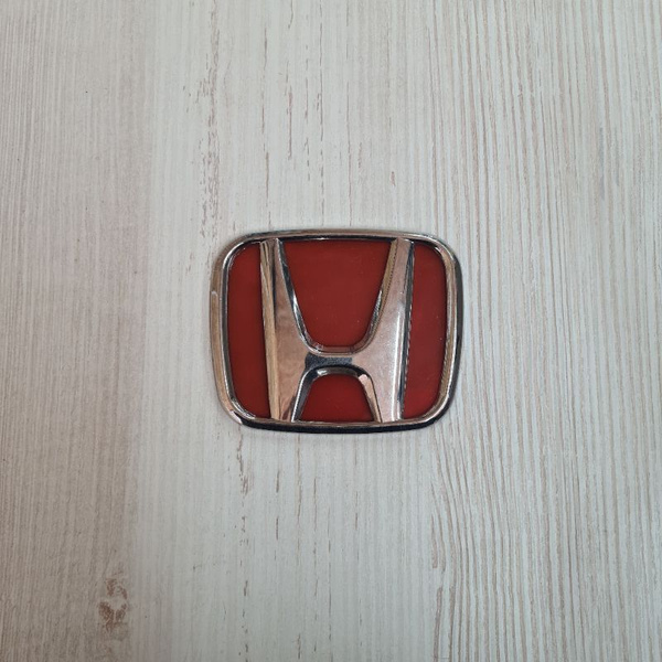 Эмблема HONDA / Хонда 10x8 см красный - купить по выгодным ценам в ...