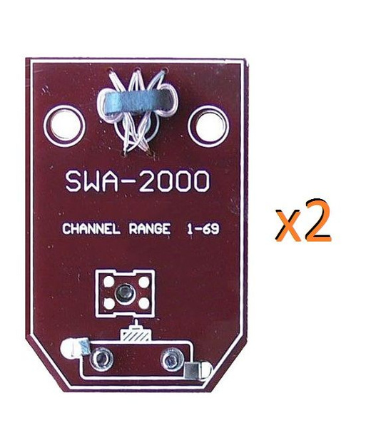Плата - усилитель для антенны "Сетка" SWA-2000/4T (2 штуки, 13-47 дБ ...