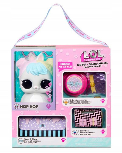 Кукла LOL Surprise Big Pets - хоп-хоп 577713 - купить с доставкой по ...