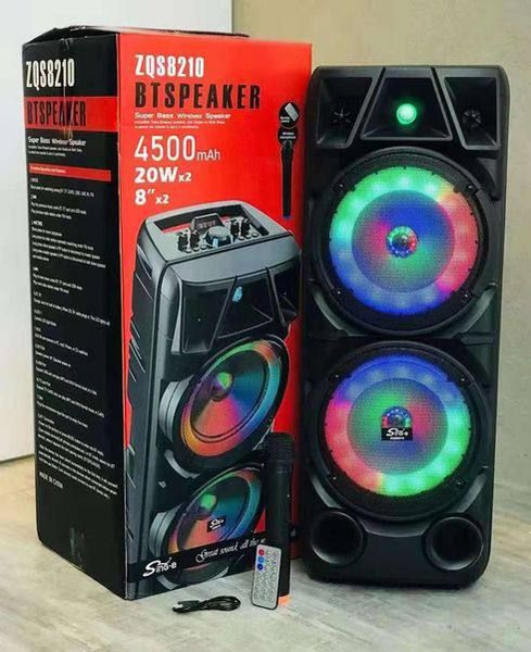 Беспроводная колонка Zqs 8210 - купить по доступным ценам в интернет-магазине OZON (1229029019)