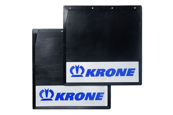 Брызговики светоотражающие на прицеп "KRONE + Корона" 400*400 (Синие ...