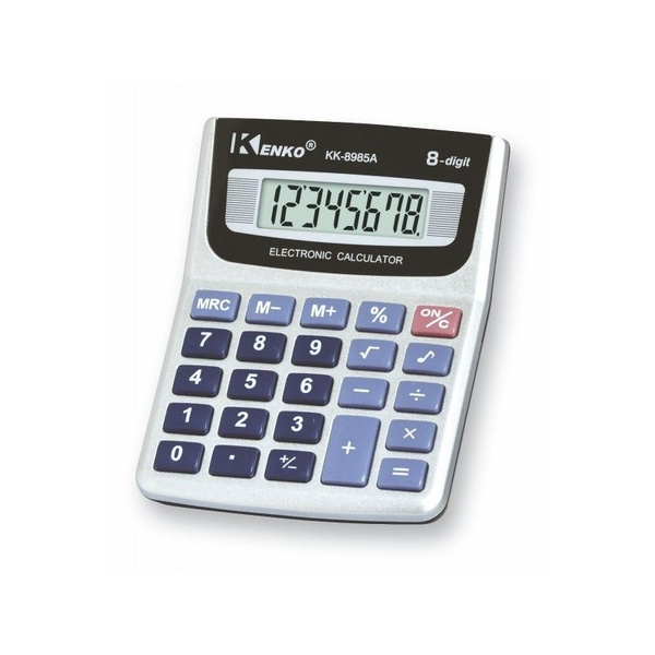Калькулятор настольный, 8-разрядный для бухгалтера KENKO KK-8985A ...