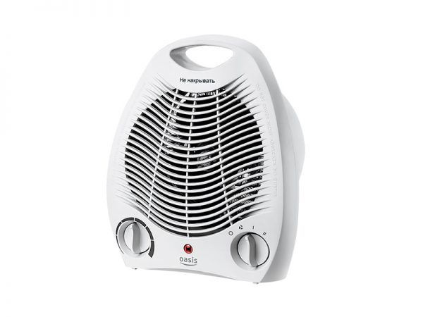 Тепловентилятор спиральный Oasis SB-20R (белый) - купить с доставкой по выгодным ценам в ...