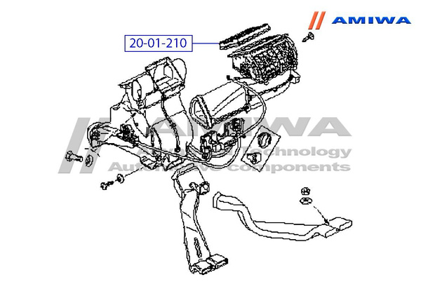 Фильтр салонный AMIWA 4282679 - купить по выгодным ценам в интернет ...