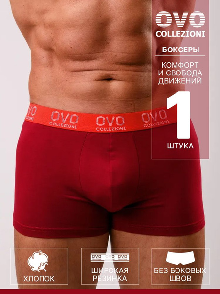 Трусы боксеры OVO Collezioni Нижнее белье, 1 шт купить на OZON по низкой цене (201499743)