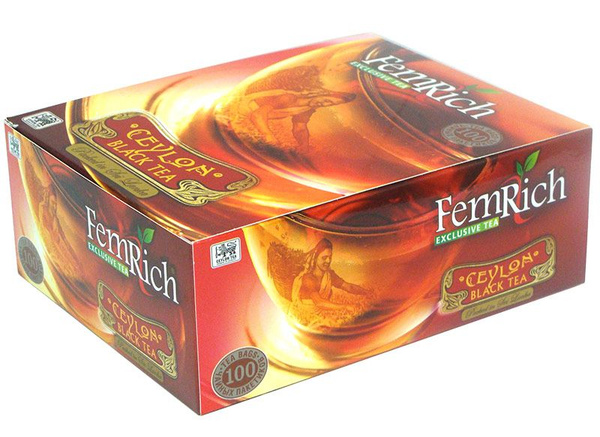 Чай FemRich Exclusive Черный пакетированный 100 х2 г - купить с ...