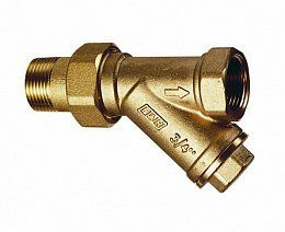 Фильтр косой - грязевик FAR 3/4'' (ВР-ВР) 600 мкм для грубой очистки ...