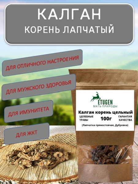 Калган корень (лапчатка прямостоячая) / для настойки / травяной сбор ...