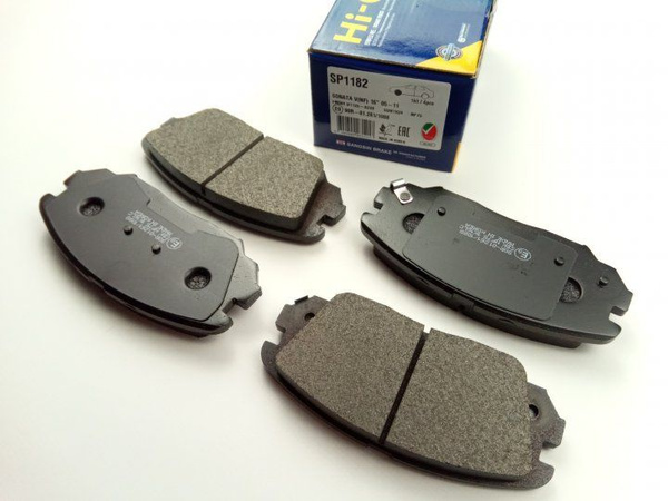 Колодки тормозные дисковые передние SANGSIN для HYUNDAI SONATA V ...