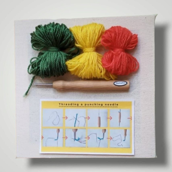 Набор "Ковровая вышивка для начинающих" (без рисунка) - купить с ...