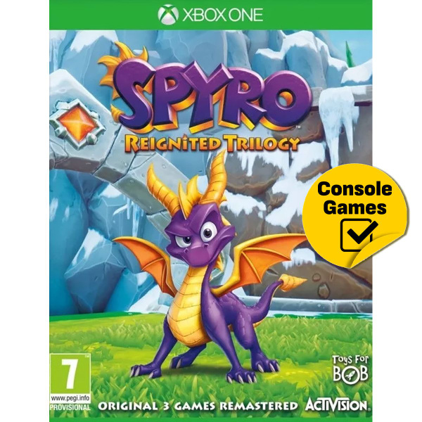 Игра Spyro Reignited Trilogy_Xbox One_Blu-ray (Xbox One, Английская ...