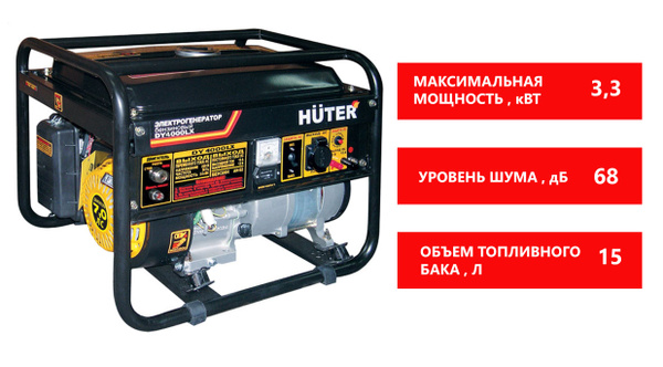 Электрогенератор DY4000LX-электростартёр - купить по низкой цене в интернет-магазине OZON ...
