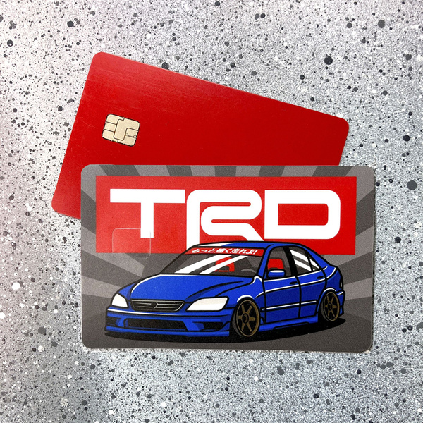 Наклейка на банковскую карту Toyota Altezza TRD, JDM - купить с ...