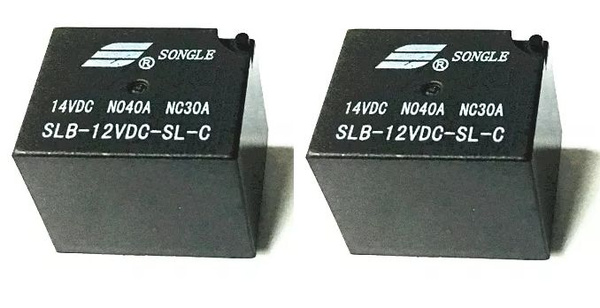 Реле автомобильное SLB-12VDC-SL-C 40/30A-14VDC - купить с доставкой по ...