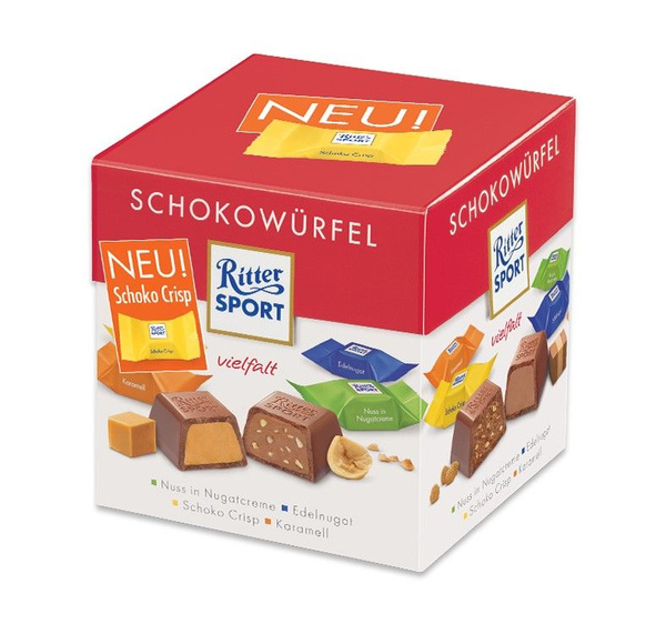 Шоколадные конфеты Ritter Sport Vielfalt Шоколадное ассорти 176 гр ...