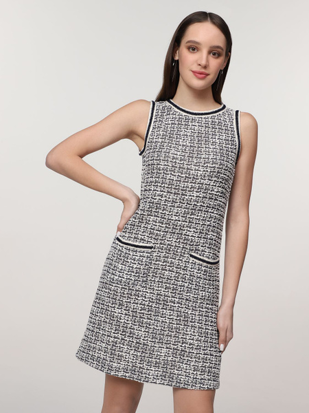 Сарафан женский OVS, цвет: navy / bianco (серый). 774852. Размер L (46/48), Женский, На любой ...