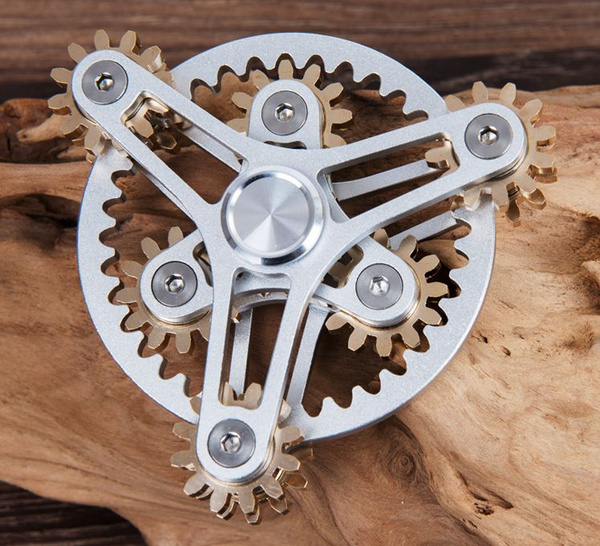 Механический Fidget Hand Finger Spinner / Изготовлен из латунных ...