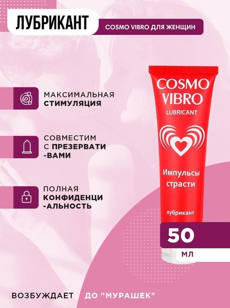 Лубрикант возбуждающий COSMO VIBRO для женщин, 50 г - купить с ...