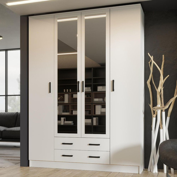 Шкаф распашной Эра Квадро, 160x48.7x220 см - купить по выгодной цене в ...