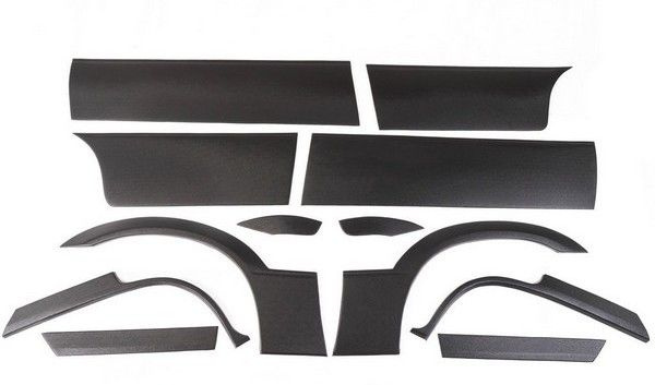 Пластиковые накладки дверей и арок Дэу Нексия от комплекта Кросс купить ...