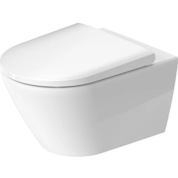 Унитаз подвесной Duravit D-Neo 2577090000 Rimless 37x54 см+Крышка ...