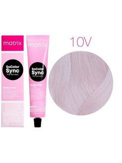 Matrix Color Sync краска Pre-Bonded 10V очень-очень светлый блондин ...