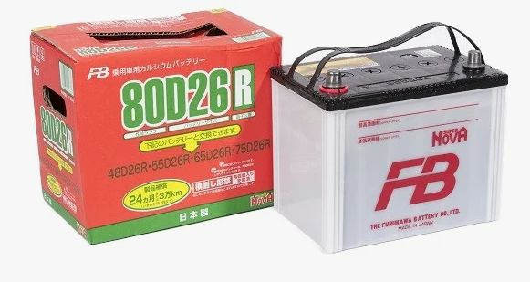 Аккумулятор автомобильный FURUKAWA BATTERY SUPER NOVA_Прямая ...