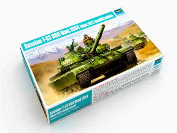 01554 Trumpeter Советский танк Т-62 БДД обр.1984 г. (1:35) - купить с ...