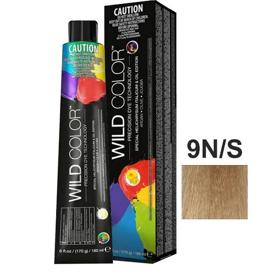 Wild color Стойкая крем-краска 9N/S очень светлый блондин - купить с ...