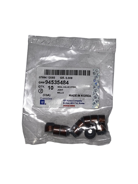 Колпачки маслосъемные GM 94535484, 10 шт. (Chevrolet Aveo, Spark ...
