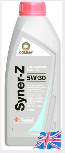 Масло моторное Comma 5W-30 Синтетическое - купить в интернет-магазине ...