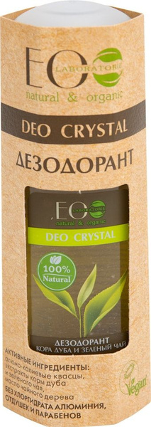 Дезодорант EO Laboratorie Deo Crystal Зеленый Чай и Кора Дуба 50мл х 3 ...
