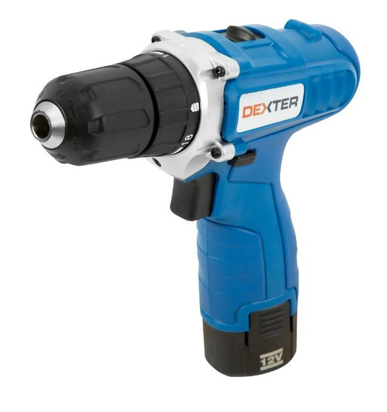 Дрель аккумуляторная Dexter ML-CD62-120S, 12 В Li-ion 1.5 Ач - купить в ...