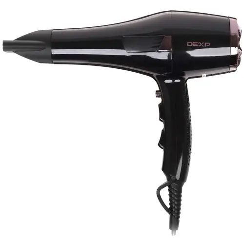 Фен для волос DEXP HD-2000S, черный - купить по выгодным ценам в интернет-магазине OZON (1425891842)