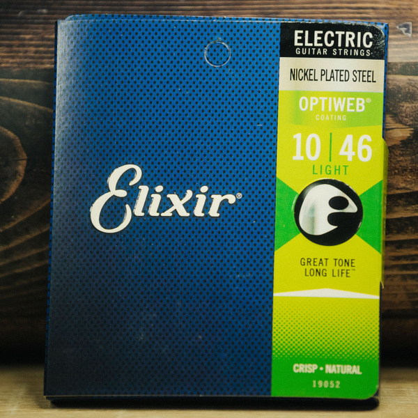 Струны ELIXIR (19052) OPTIWEB LIGHT 10-46 - купить с доставкой по выгодным ценам в интернет ...