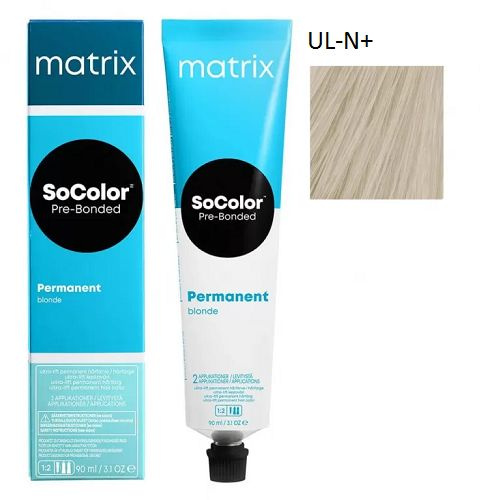 Крем краска MATRIX SoColor Pre-Bonded UL-N+, 90 мл - купить с доставкой ...